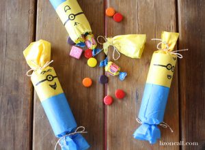 DIY Minion Party Poppers