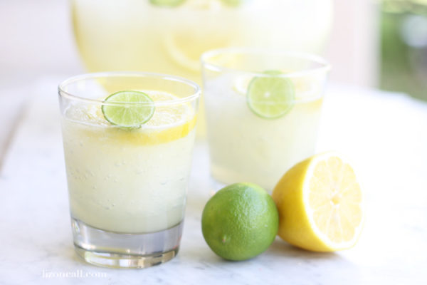 Lemon Lime Slush Party Punch