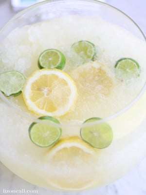 Lemon Lime Slush Party Punch