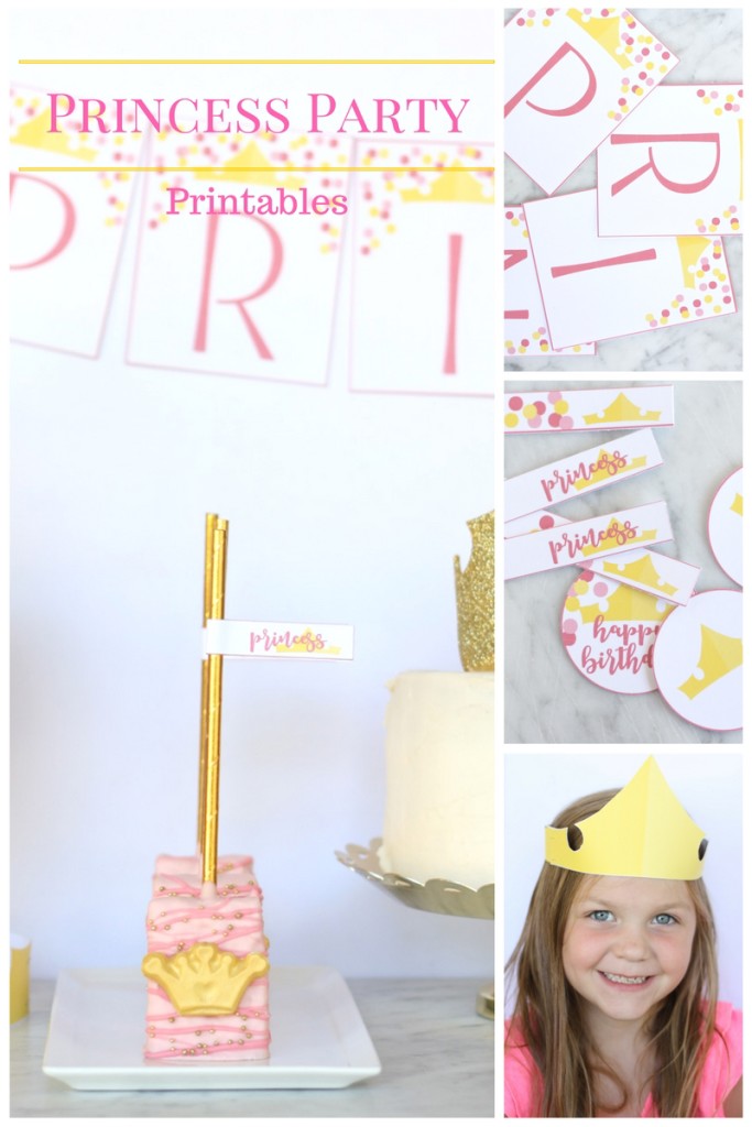 Princess Birthday Party Printables