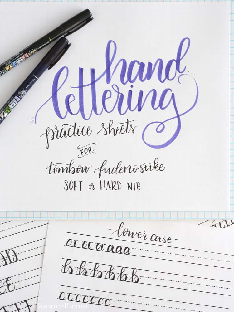 Printable Free Printable Hand Lettering Practice Sheets Printable 