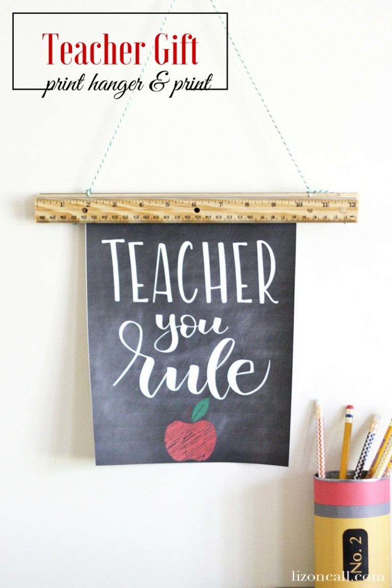Teacher You Rule Teacher Gift Idea