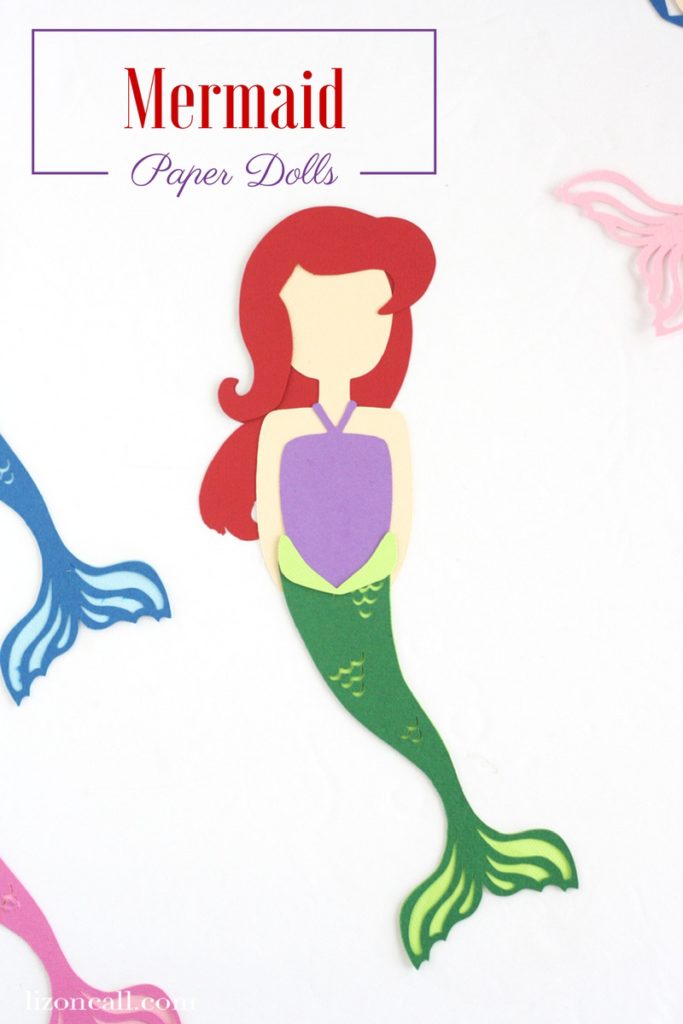 Mermaid Paper Dolls
