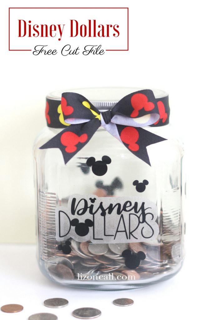 Disney Dollars Savings Jar