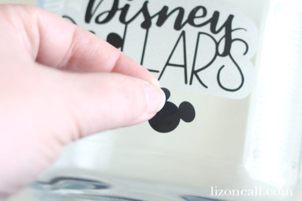 Disney Dollars Savings Jar