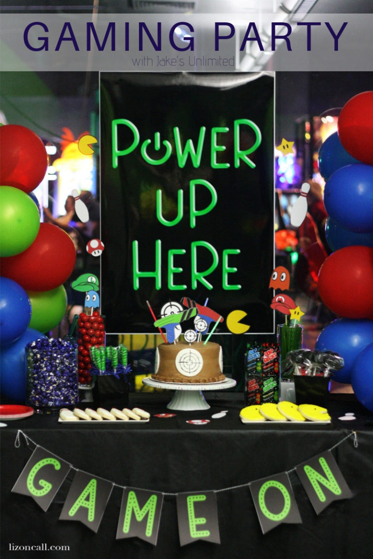 Ultimate Gaming Party - Free Printables — Liz on Call