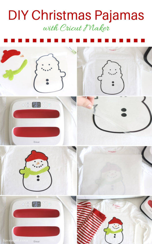 DIY Christmas Pajamas with Cricut Maker
