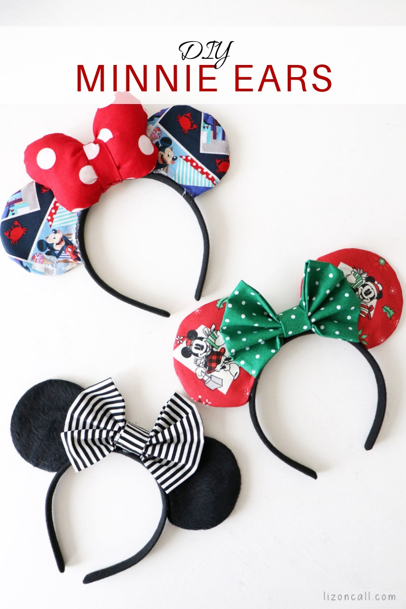 DIY Minnie Mouse Ears Liz On Call