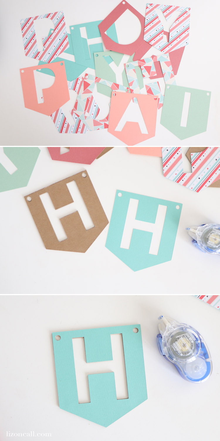 DIY Birthday Banner With Cricut Liz On Call