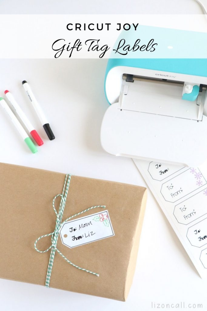Holiday Gift Tag Labels With Cricut Joy Liz On Call