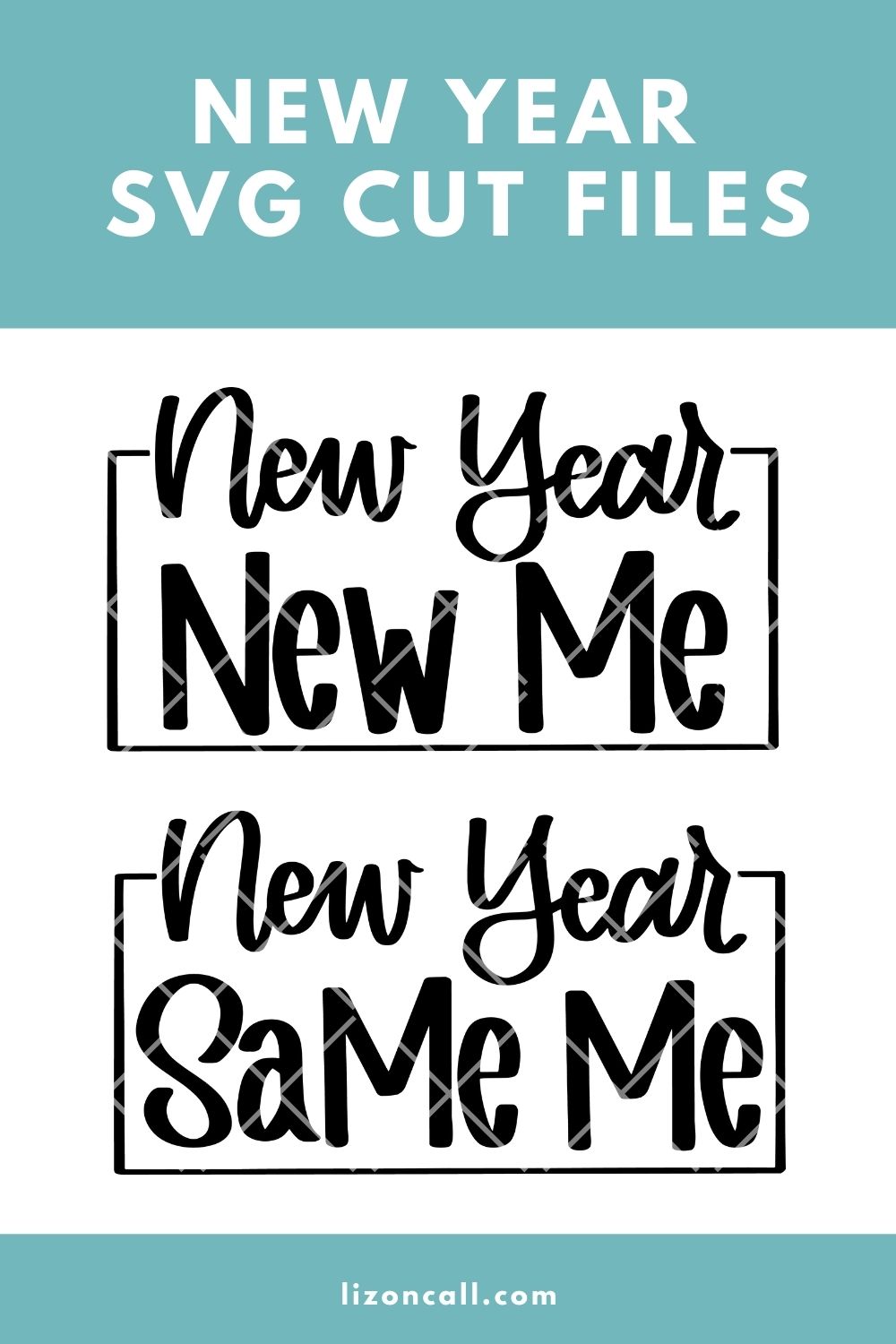 New Year New Me Cut File