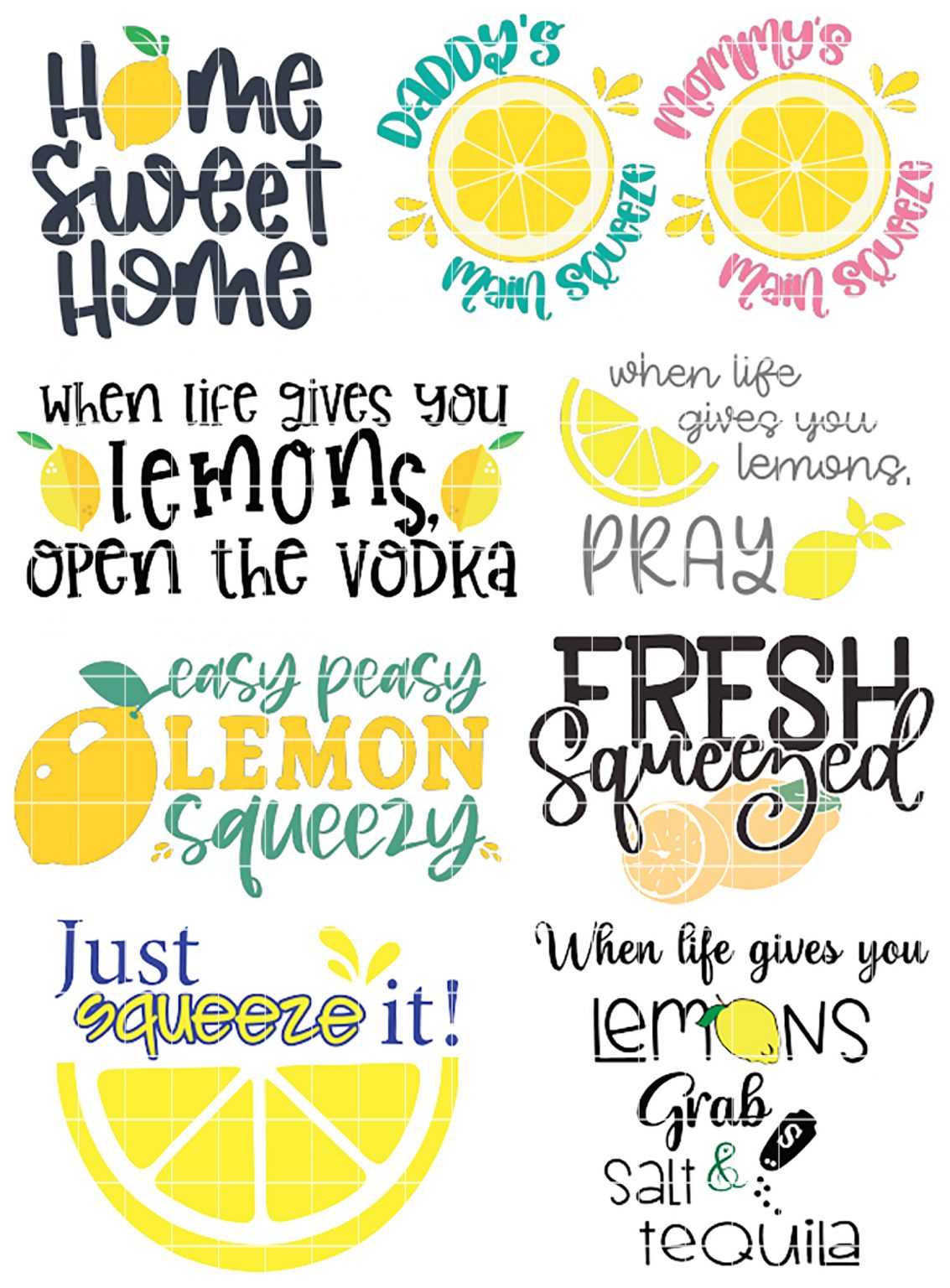 Free Lemon Cut Files