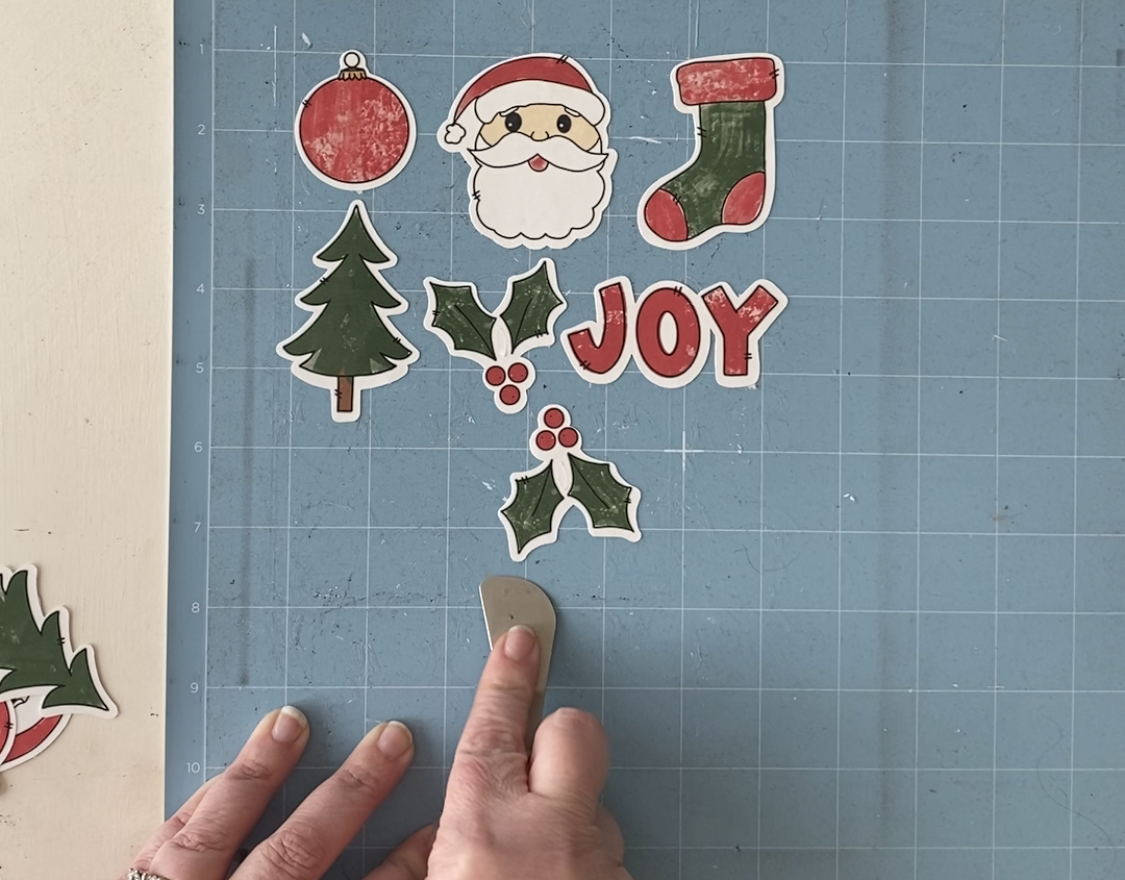 Free Christmas Stickers Print and Cut