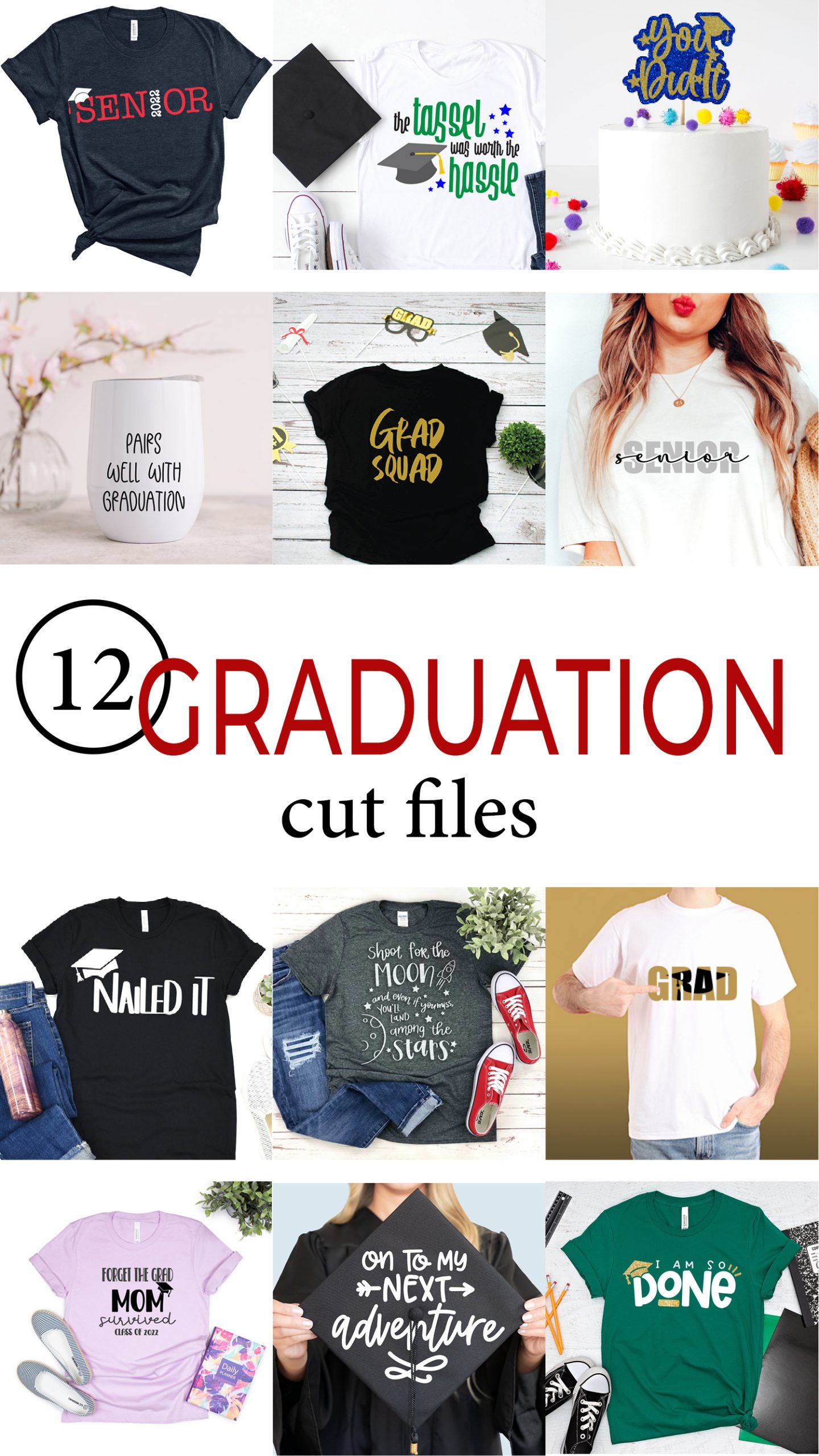 Graduation Cap Cut Files