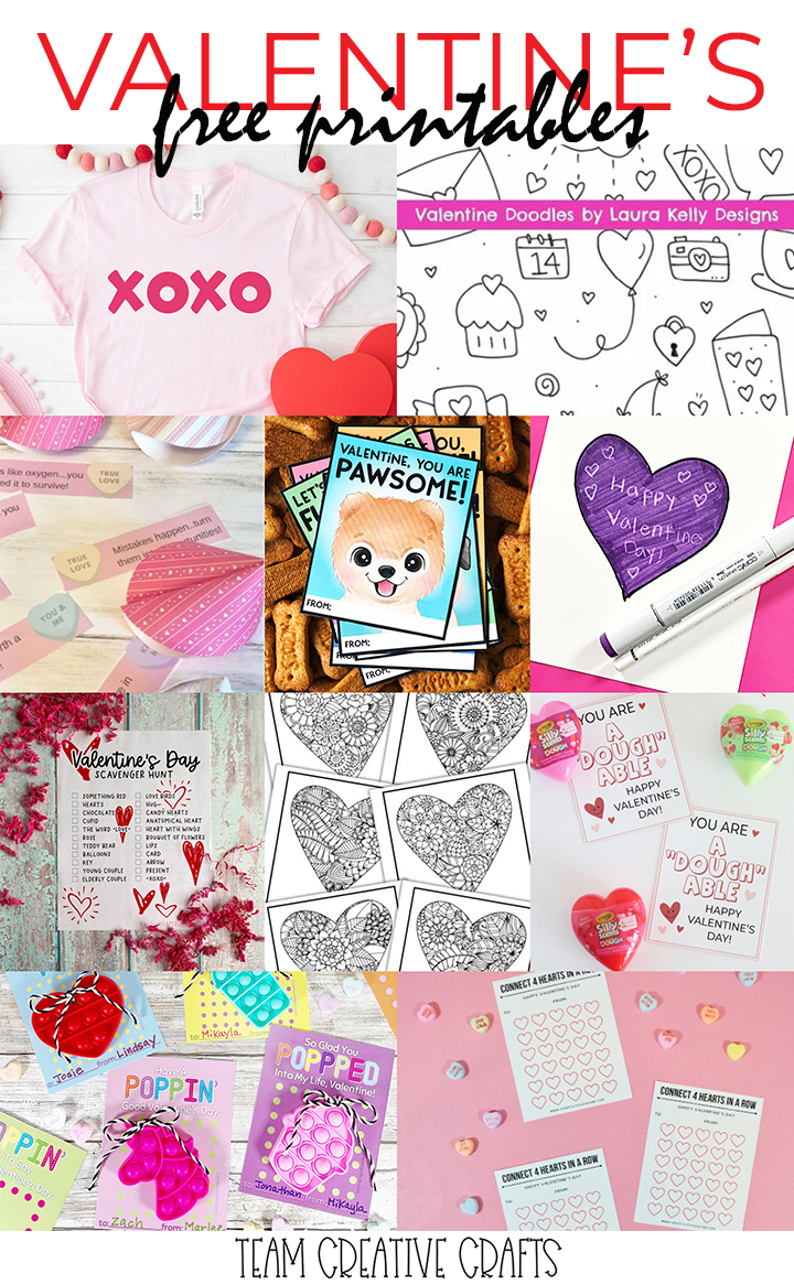 Free Valentine’s Day Printables