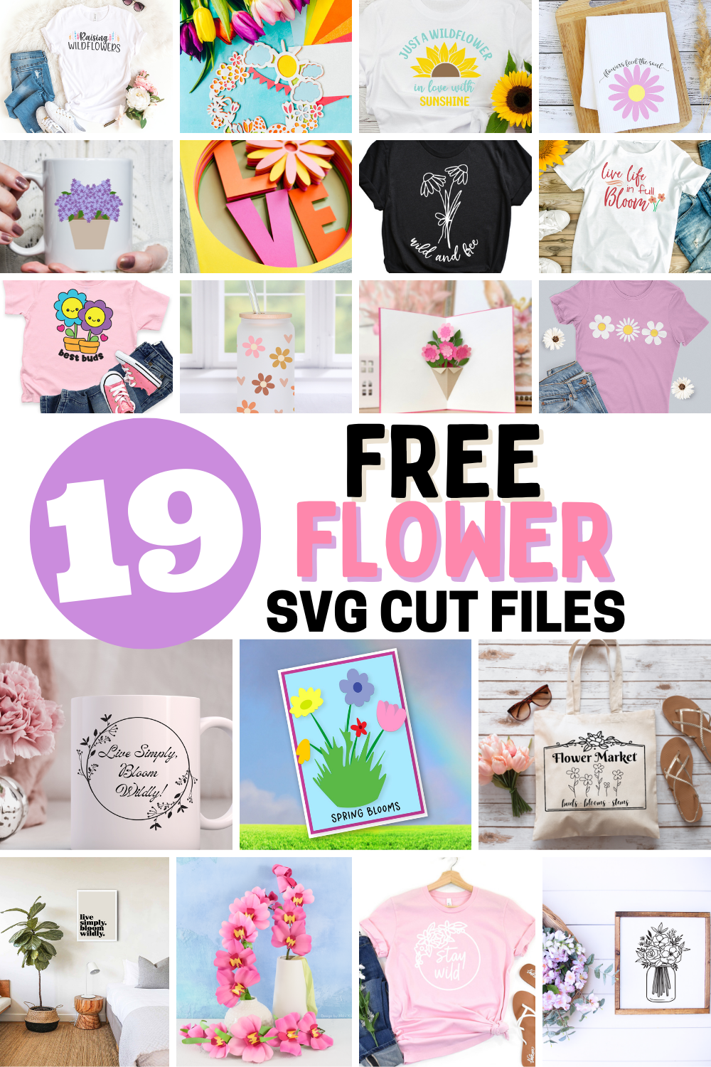 Free Flower Cut Files